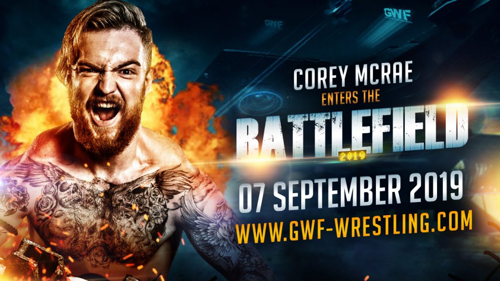 COREY MCRAE KEHRT BEI BATTLEFIELD ZURÜCK - German Wrestling Federation